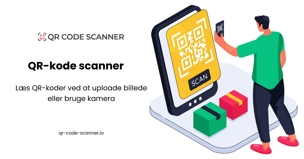 QR-kodescanner online - Gratis QR-læser