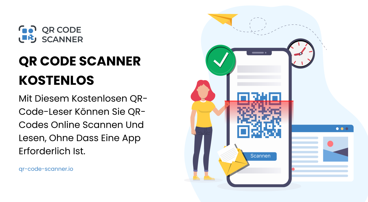 Kostenloser QR Code Scanner - QR Code Scannen online